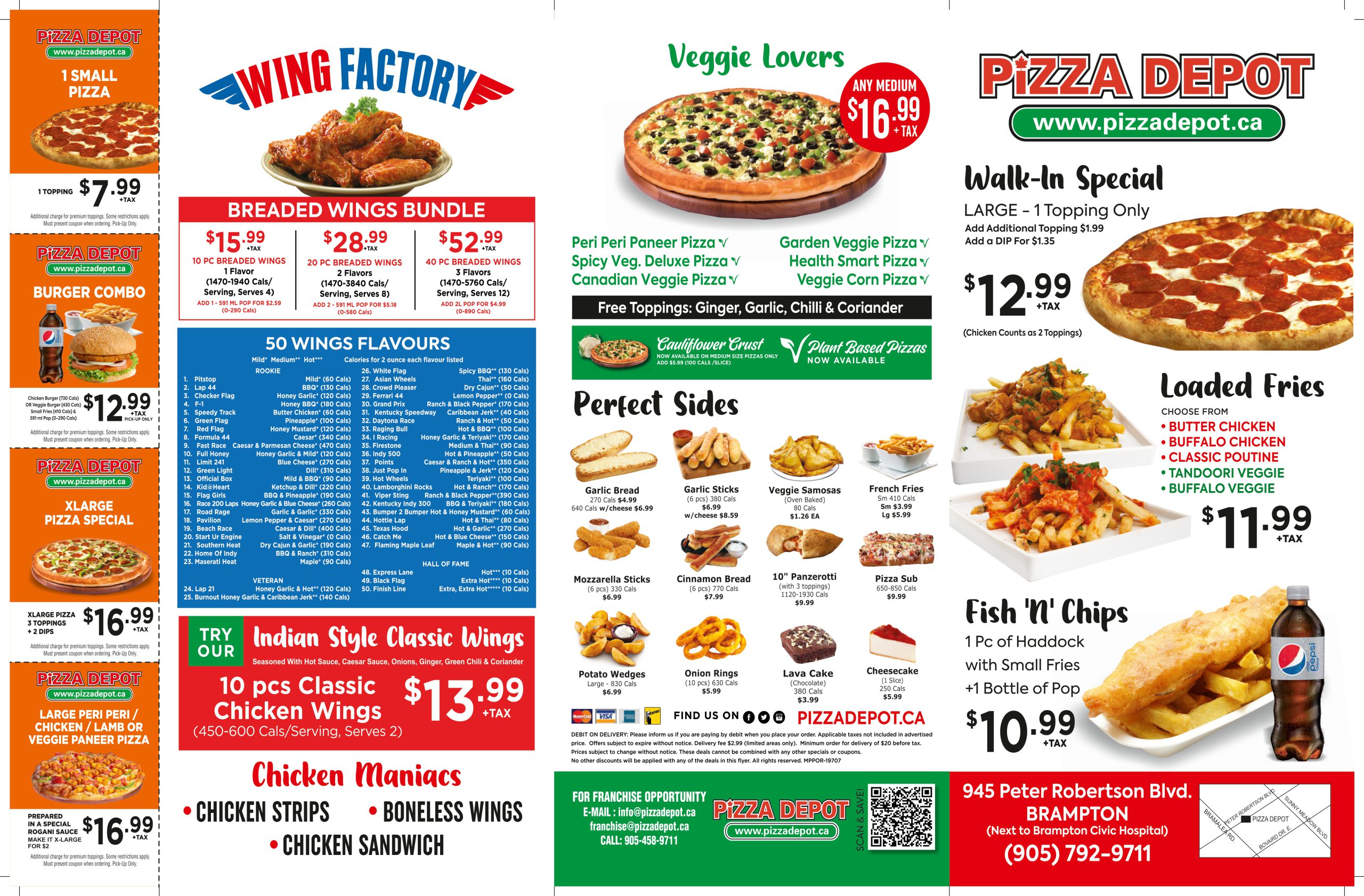 The Best Pizza and chicken wing Deals & Promotions in GTA Toronto ...